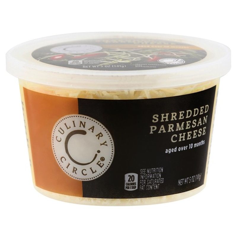 Culinary Circle Cheese, Parmesan, Shredded (5 oz) - Instacart