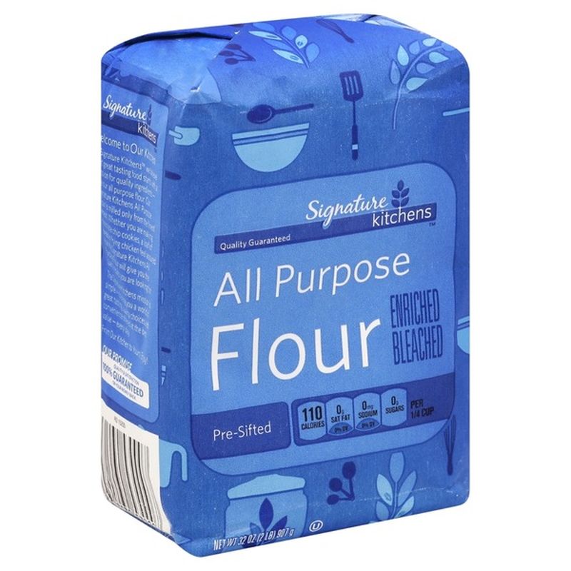 Signature Kitchens Enriched Bleached Pre-sifted All Purpose Wheat Flour ...