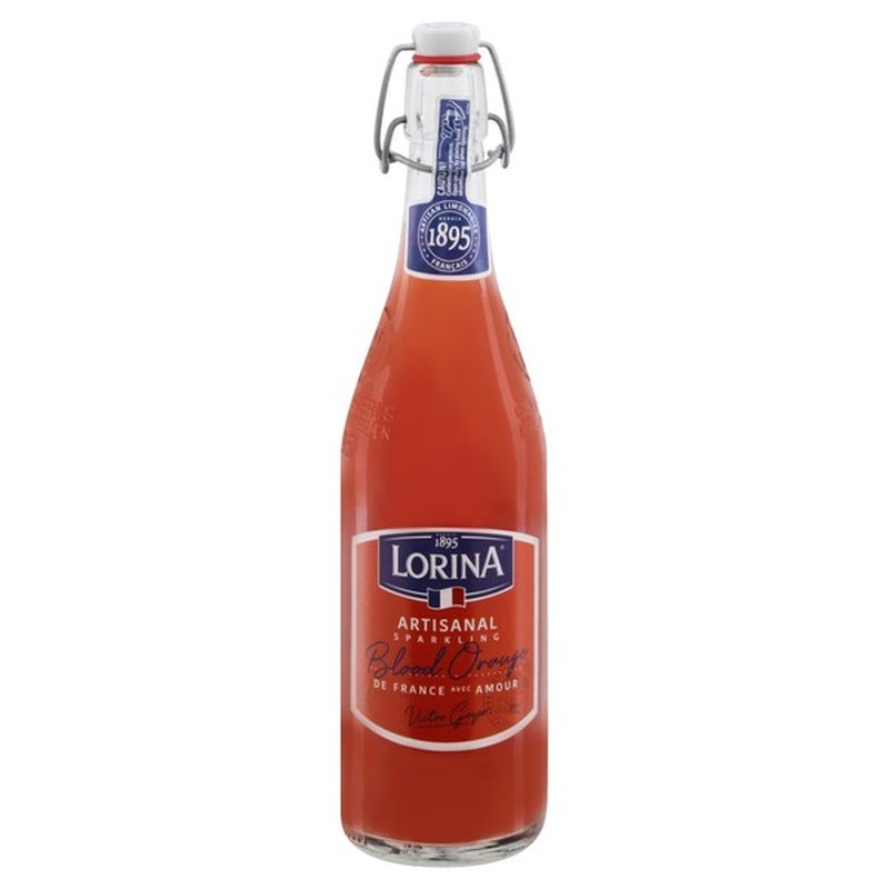 Lorina Sparkling Beverage, Artisanal, Blood Orange (25.4 oz) - Instacart