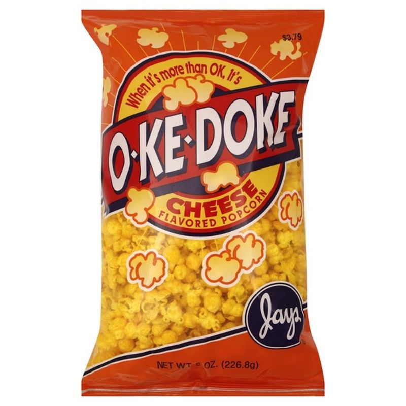 O Ke Doke Cheese Flavored Popcorn (8 oz) - Instacart
