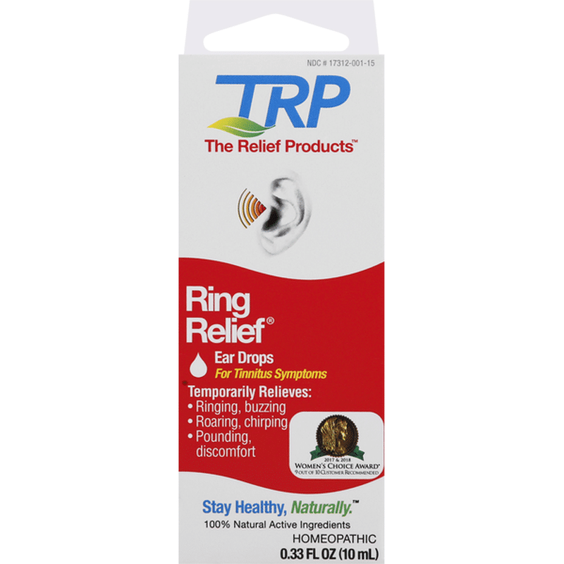 The Relief Products Ring Relief Ear Drops (0.33 fl oz) Delivery or ...
