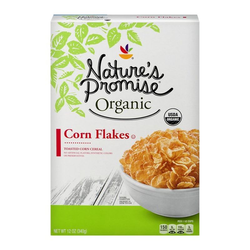Nature's Promise Organic Cereal Corn Flakes (12 oz) - Instacart