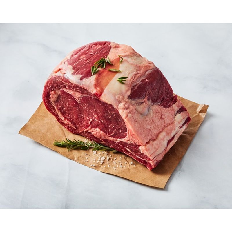 Bone-In Beef Rib Roast (per lb) - Instacart