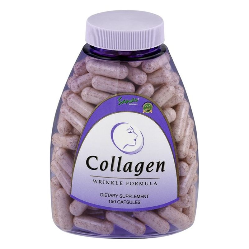 Sanar Naturals Collagen, Wrinkle Formula, Capsules (150 each) - Instacart