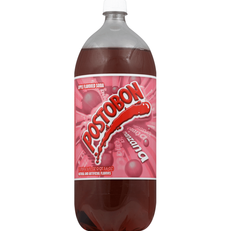 Postobon Soda, Apple Flavored (67.6 oz) - Instacart