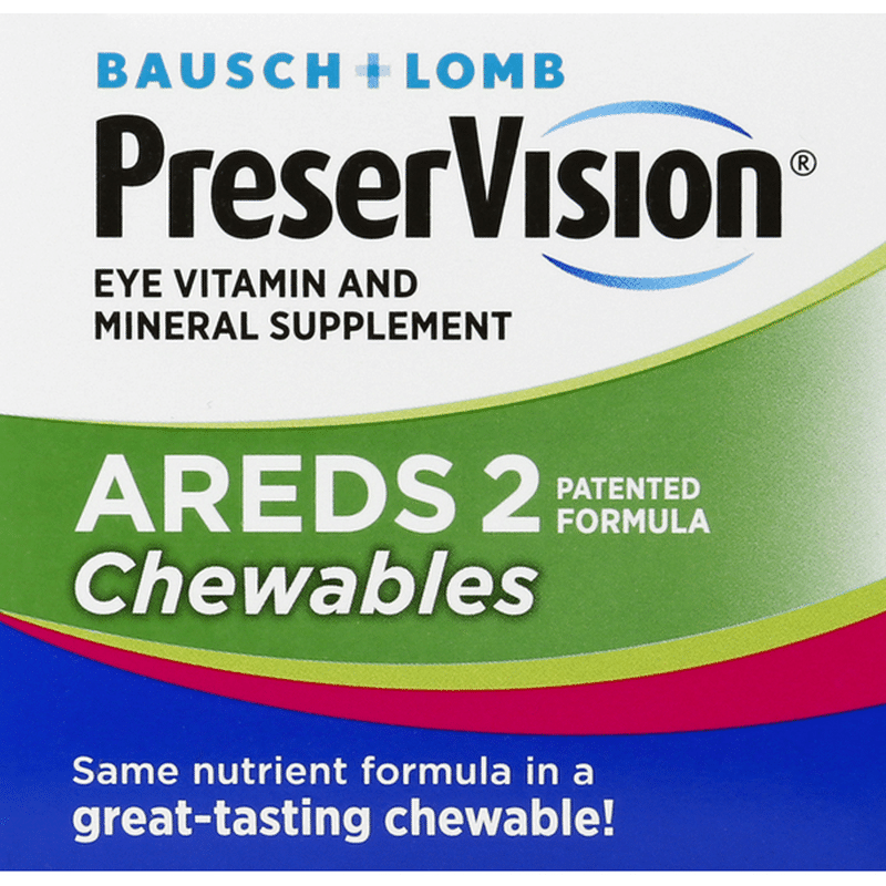 PreserVision Areds 2 Chewables Mixed Berry (60 ct) - Instacart
