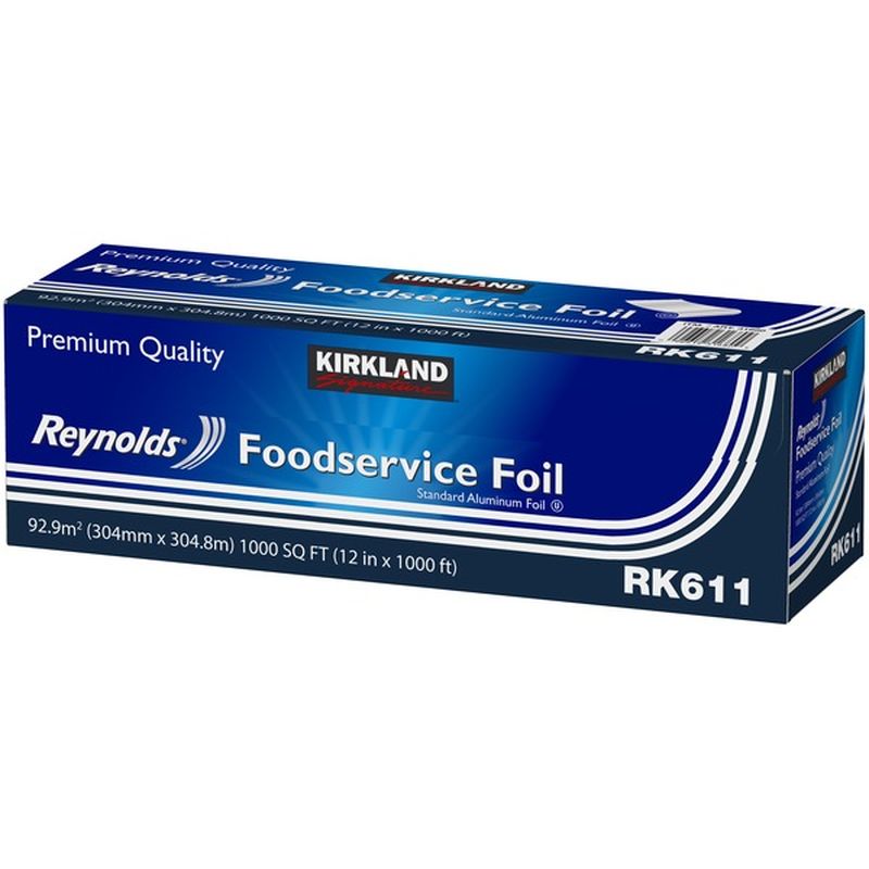 Kirkland Signature Standard Aluminum Foil 12 X 1000 From Costco