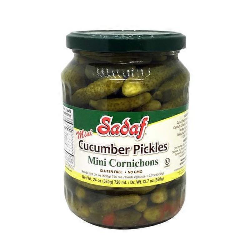 Sadaf Mini Cucumber Pickles (24 oz) - Instacart