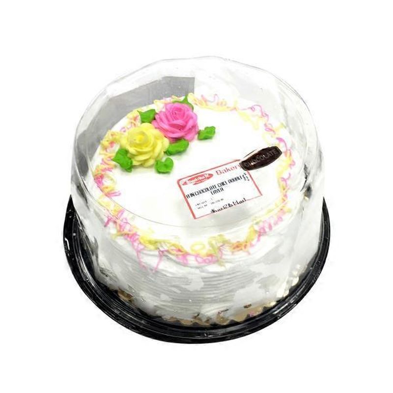 8 Inch Chocolate Cake Double Layer Buttercream (each) - Instacart
