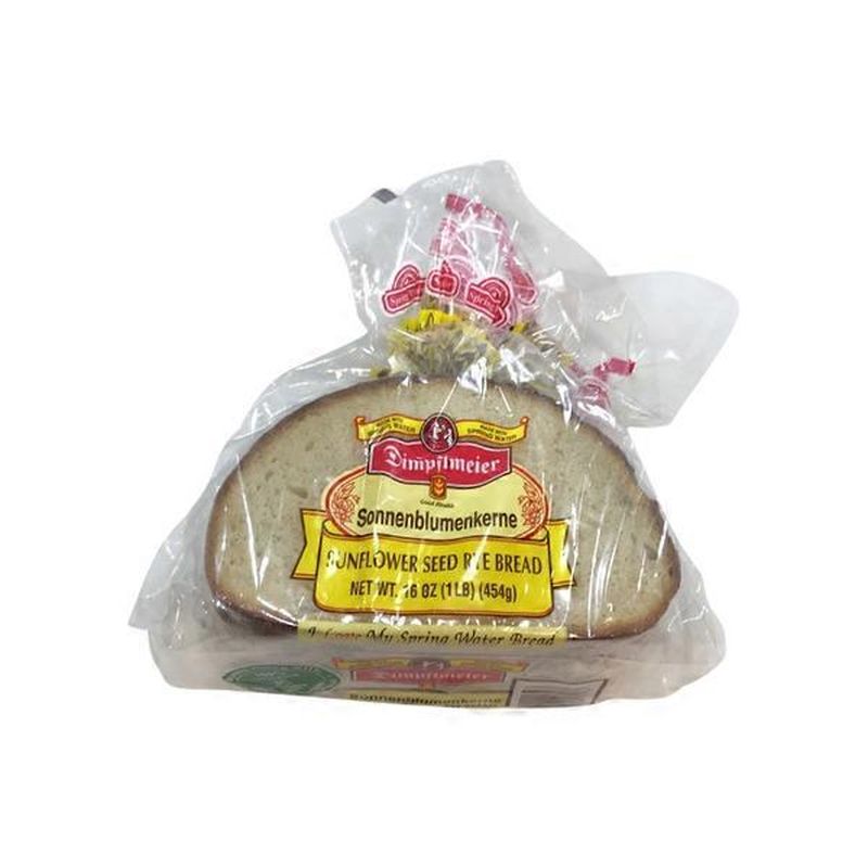 Dimpflmeier Sunflower Rye Bread (16 oz) - Instacart