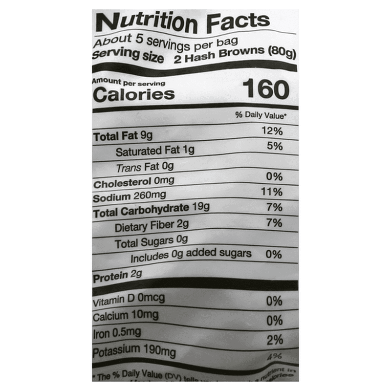 Strong Roots Hash Browns, Cauliflower (13.3 oz) - Instacart