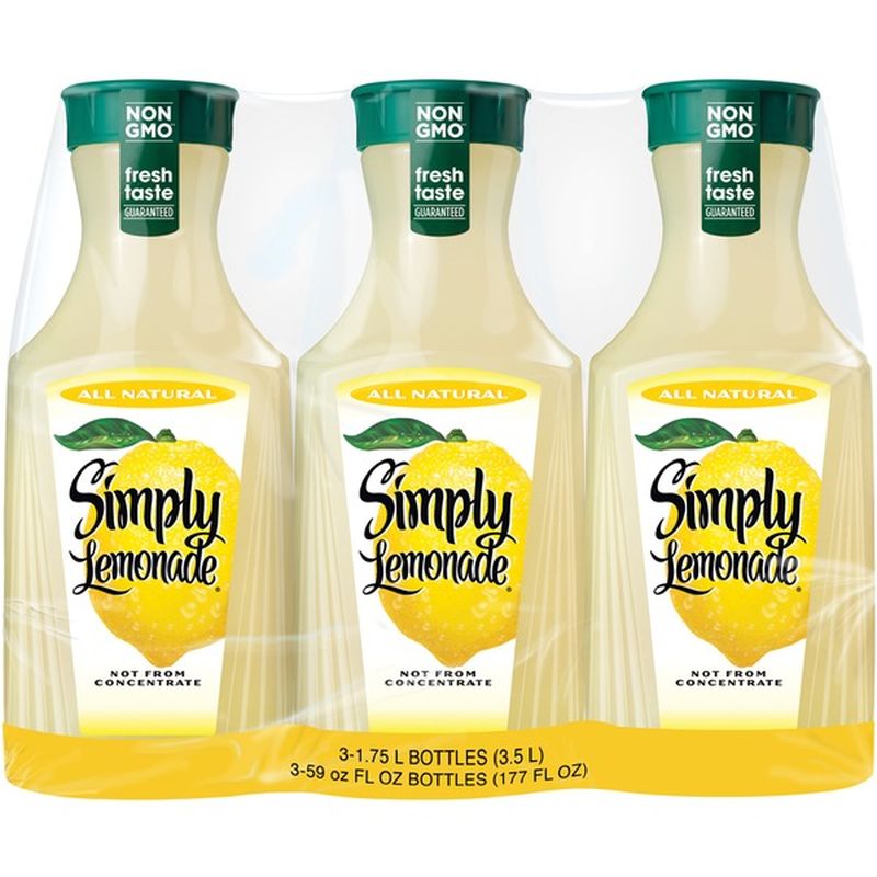 Simply Beverages Lemonade (1.75 L) - Instacart
