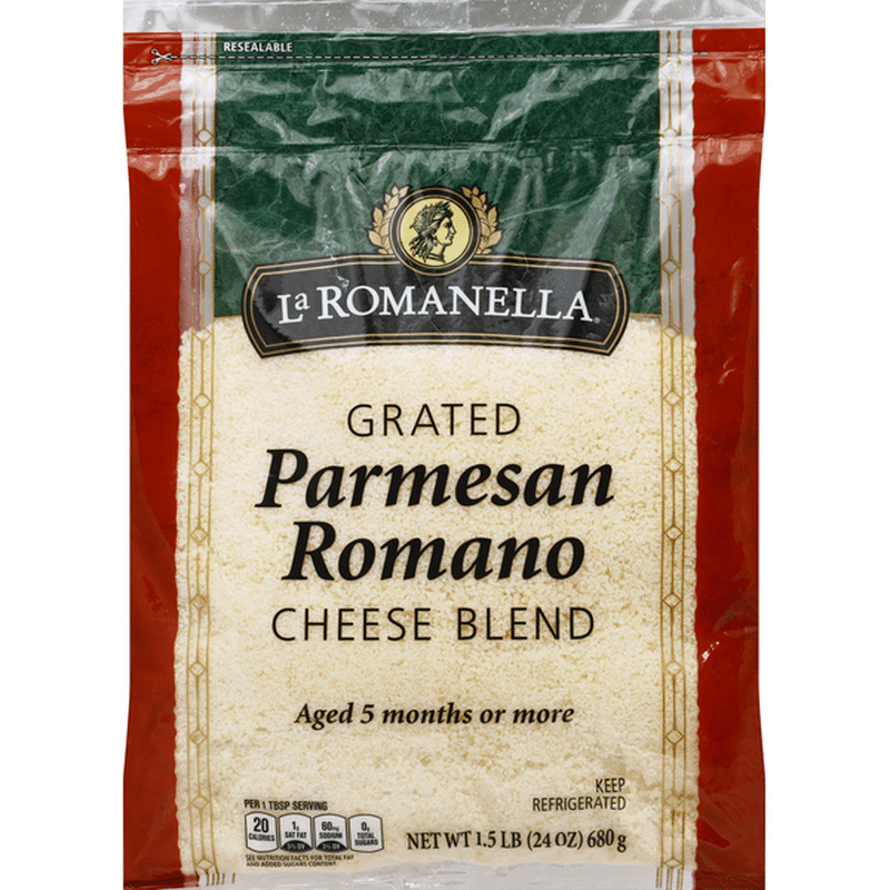 La Romanella Cheese Blend, Parmesan Romano, Grated (24 oz) Delivery or ...