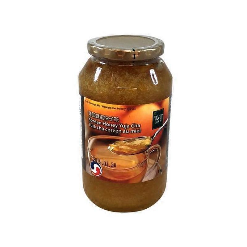 T&T Korean Honey Citron Tea (1000 ml) Delivery or Pickup Near Me ...
