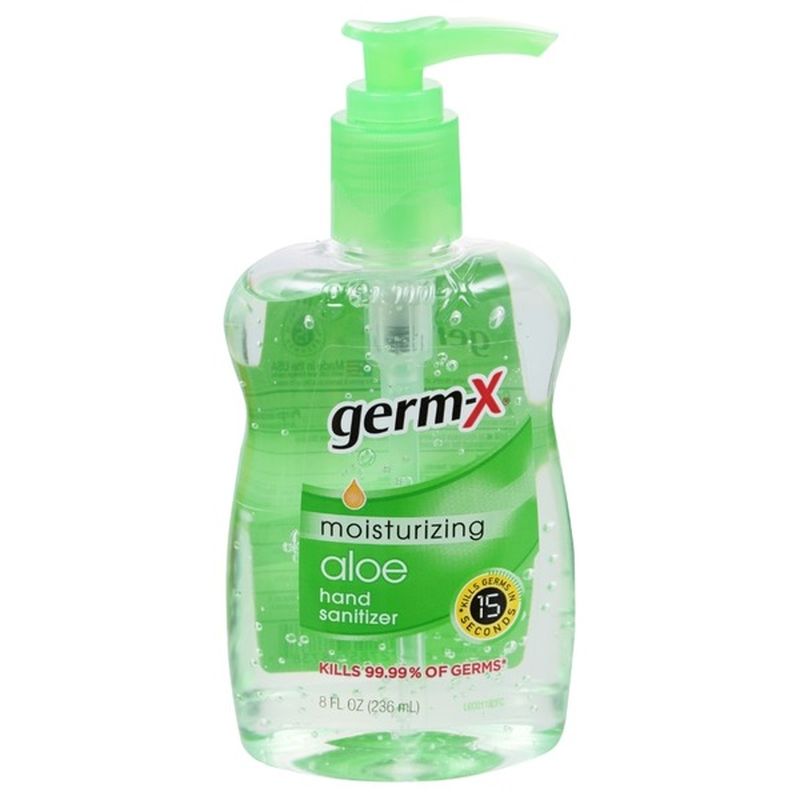 Germ-X Hand Sanitizer, Aloe (8 oz) - Instacart