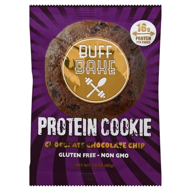 Buff Bake Protein Cookie, Chocolate Chocolate Chip (2.8 oz) - Instacart