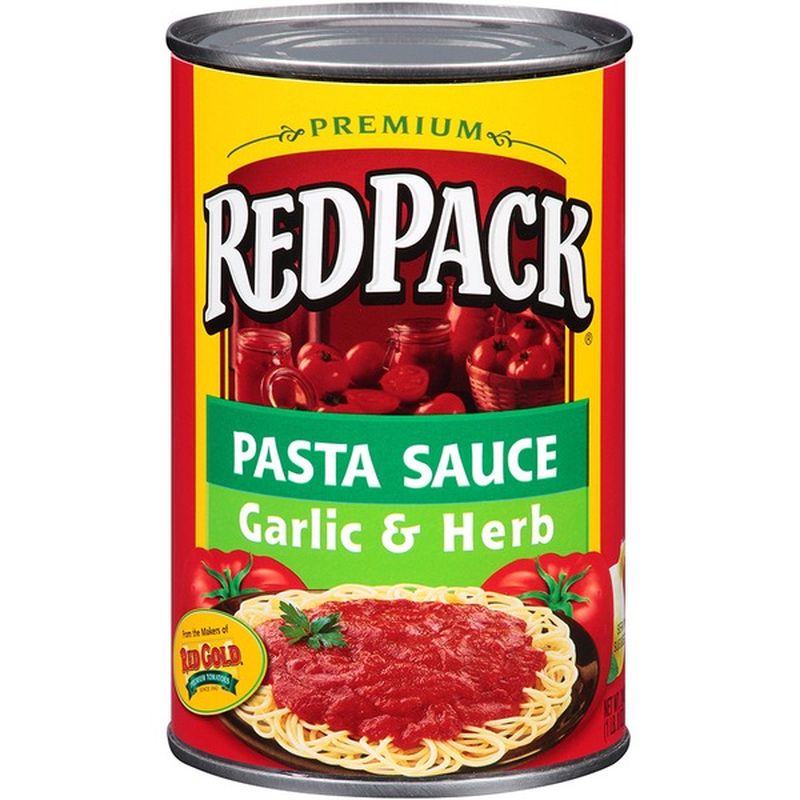 Redpack Garlic & Herb Pasta Sauce (24 oz) - Instacart
