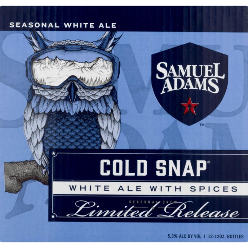 Samuel Adams Cold Snap Seasonal Beer (12 fl oz) - Instacart