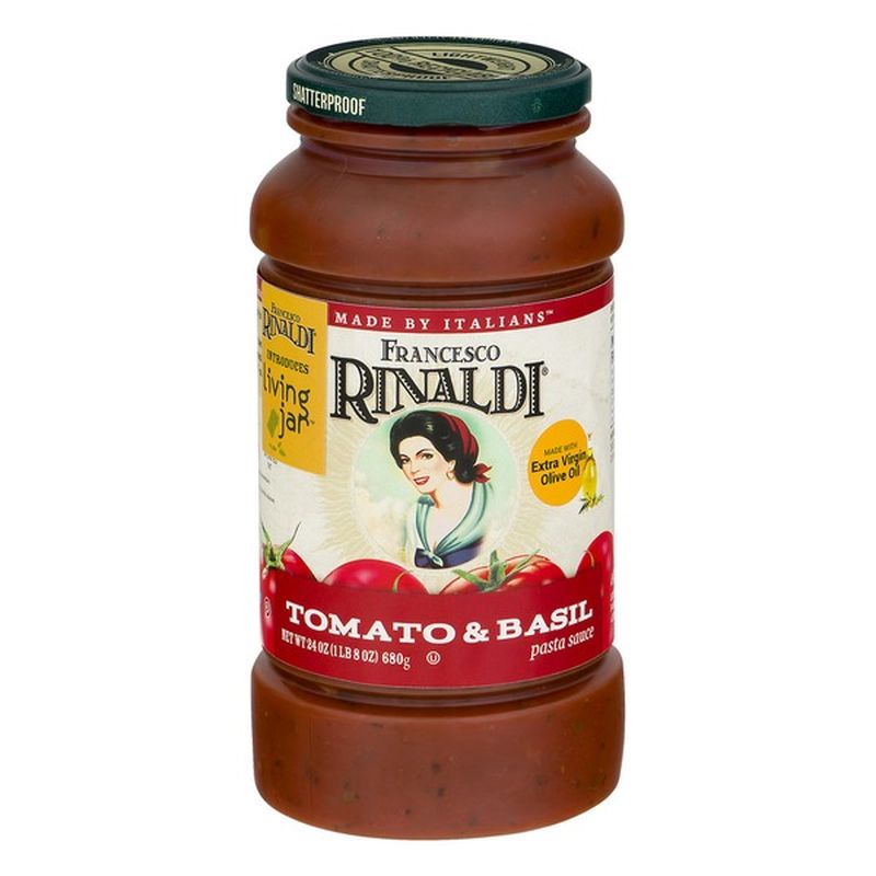 Francesco Rinaldi Pasta Sauce, Tomato & Basil (24 oz) - Instacart