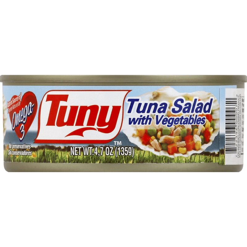 Tuny Tuna Salad With Vegetables 47 Oz Instacart