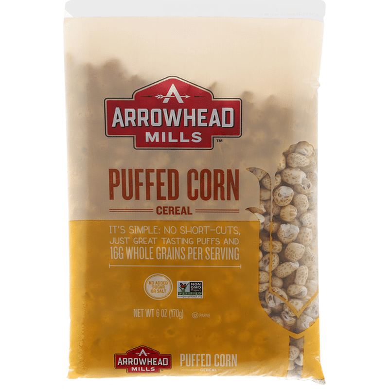 Arrowhead Mills Cereal, Puffed Corn (6 oz) - Instacart