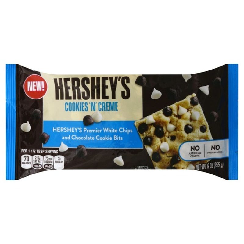 Hershey's Baking Pieces, Cookies 'n' Creme (15 ct) - Instacart