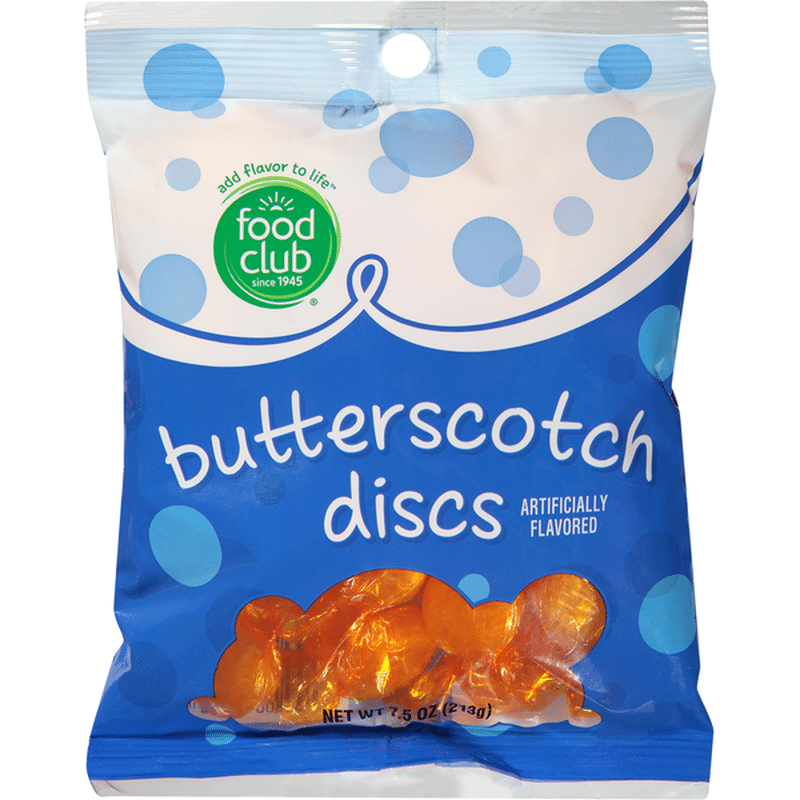 Food Club Butterscotch Discs (7.5 oz) - Instacart