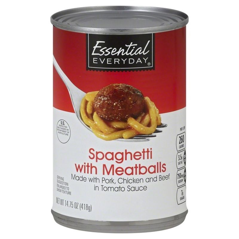Essential Everyday Spaghetti with Meatballs (14.75 oz) Delivery or ...