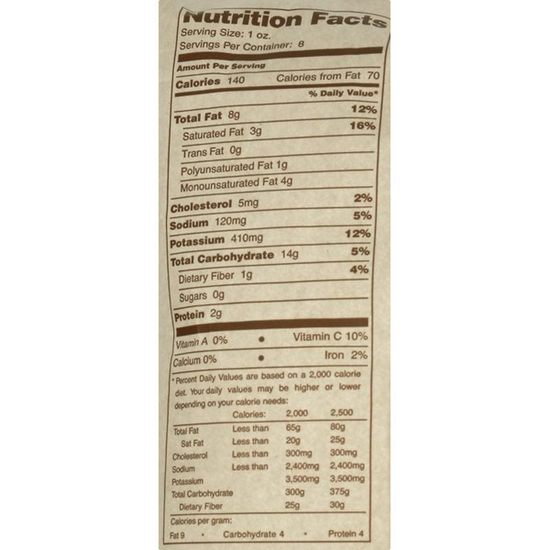 Grandma Utz Potato Chips Ingredients at Alison Mclemore blog