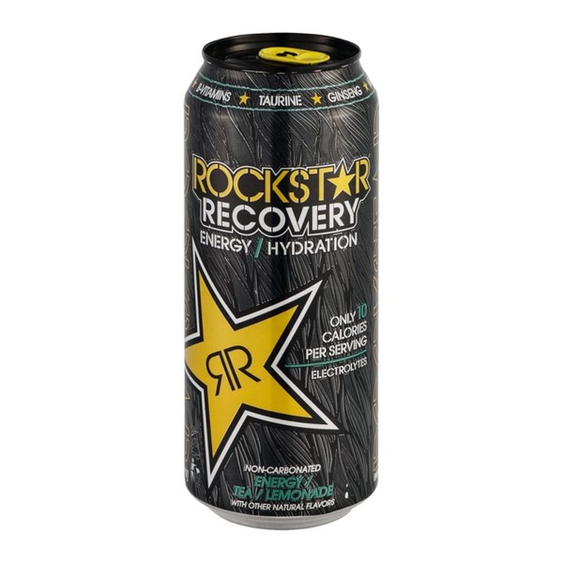 Rockstar Recovery Energy/Hydration Non-carbonated Energy/Tea/Lemonade ...