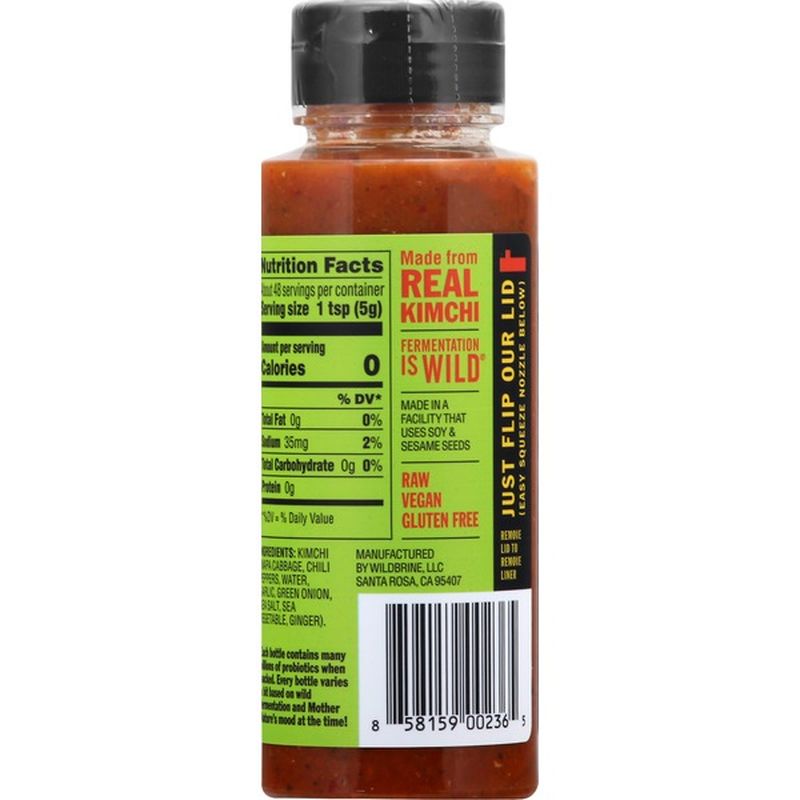 Wildbrine Sriracha, Probiotic, Spicy Kimchi (8.5 oz) - Instacart