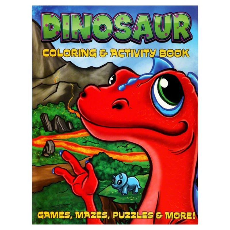 Bendon Coloring & Activity Book, Dinosaur (1 each) - Instacart