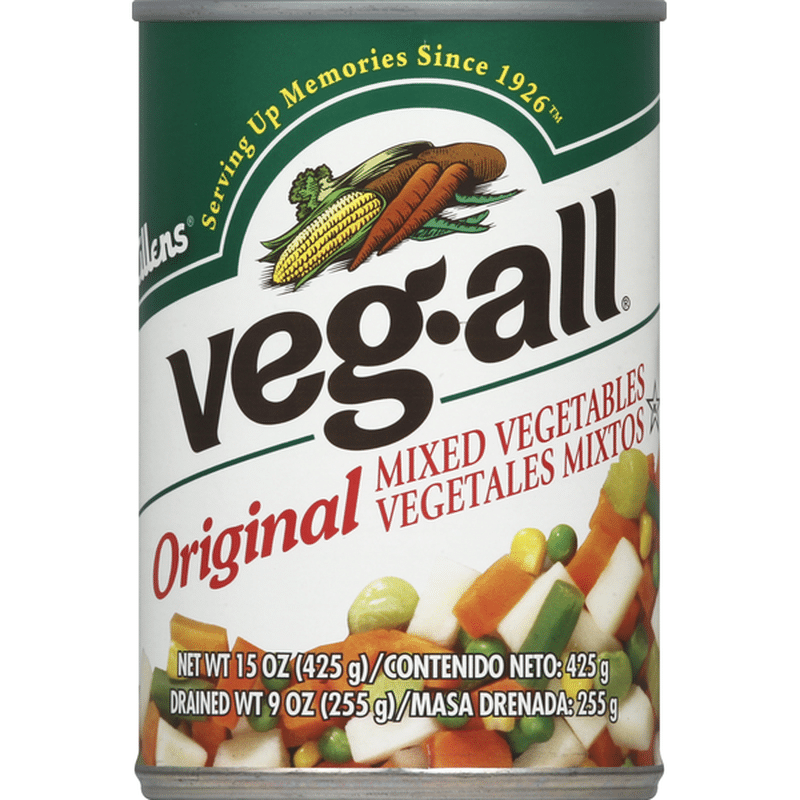 Veg-All Original Mixed Vegetables (15 oz) - Instacart