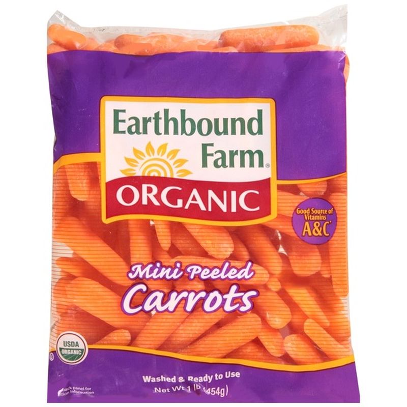 Organic Mini Peeled Carrots (1 lb bag) - Instacart