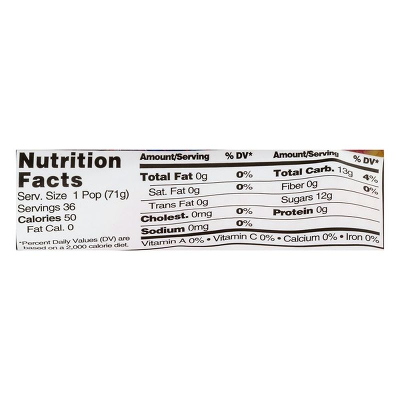 Food Lion Freeze Pops, Assorted Flavors, Family Pack (36 each) - Instacart
