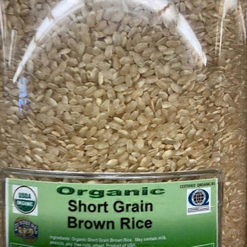 Organic Short Grain Brown Rice (25 lb) - Instacart