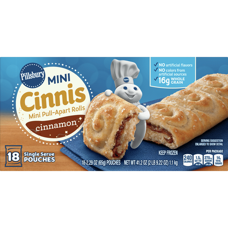 Pillsbury Mini Cinnis, Cinnamon (2.29 oz) - Instacart
