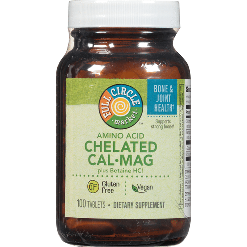 Full Circle Amino Acid Chelated Cal-Mag Plus Betaine Hcl Supports ...