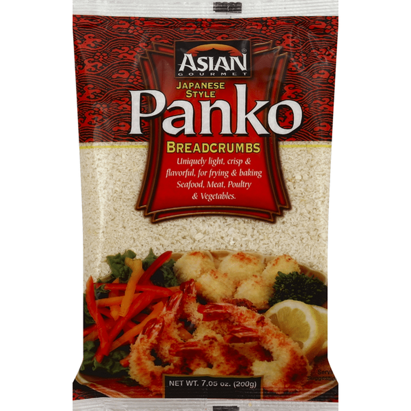 Asian Gourmet Breadcrumbs, Panko, Japanese Style (7.05 oz) - Instacart