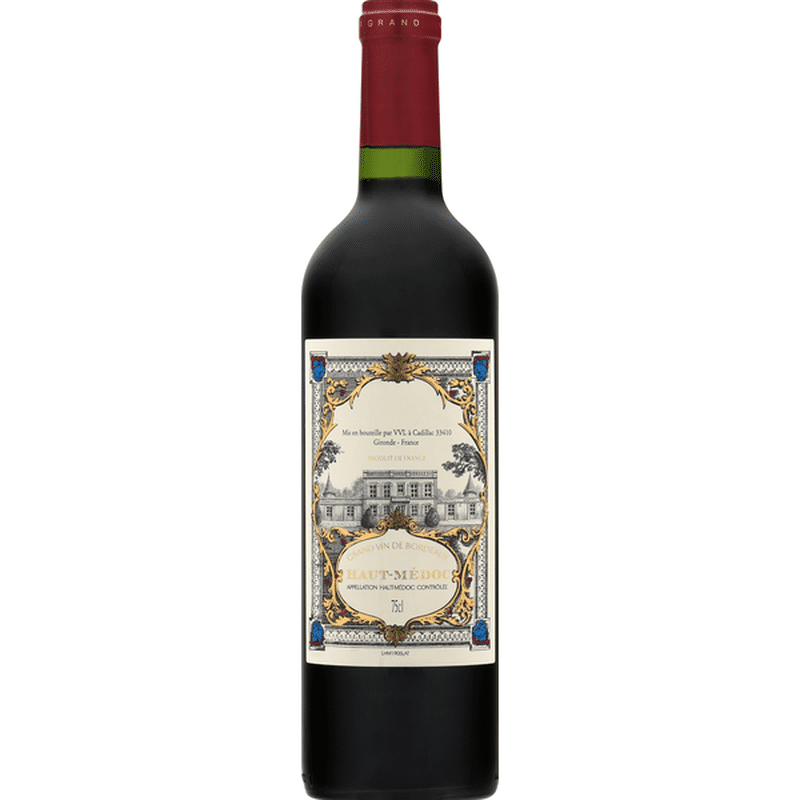 Haut Medoc Red Wine, 2017 (750 ml) - Instacart