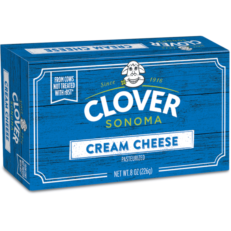 Clover Sonoma Conventional Cream Cheese (8 oz) - Instacart