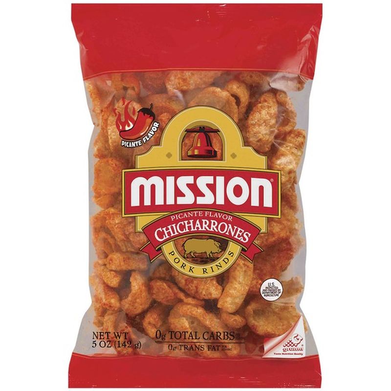 Mission Chicharrones Picante Pork Rinds (5 oz) - Instacart