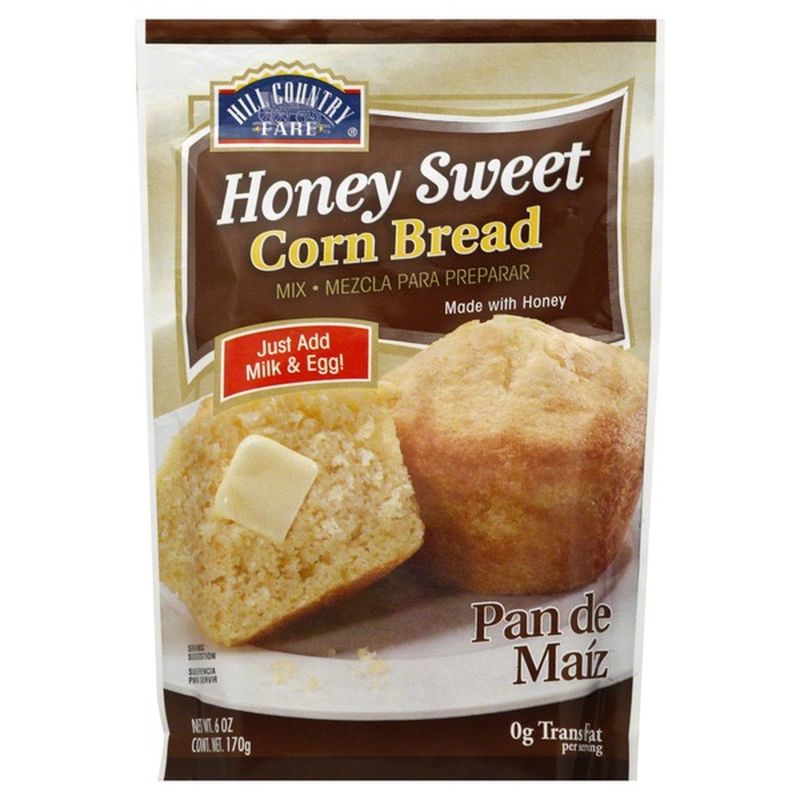 Hill Country Fare Honey Sweet Corn Bread Mix (6 oz) - Instacart