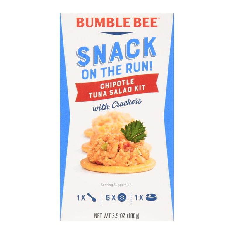 Bumble Bee Snack on the Run! Chipotle Tuna Salad with Crackers Kit (3.5 ...