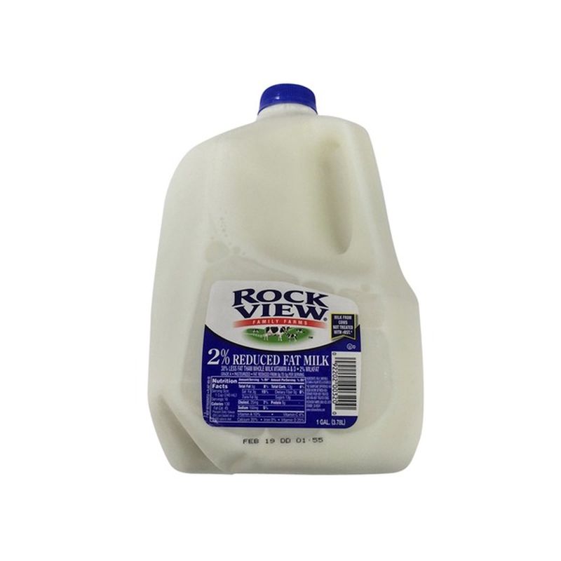Rockview Farms 2 Percent Reduced Fat Milk (1 gal) - Instacart