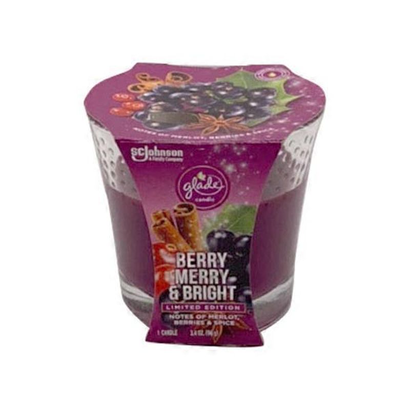 Glade Berry Merry Bright Candle (each) - Instacart