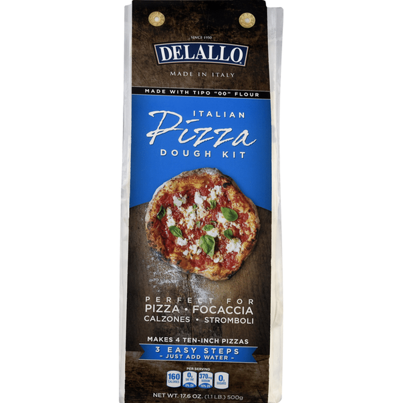 DeLallo Dough Kit, Italian Pizza (17.6 oz) - Instacart
