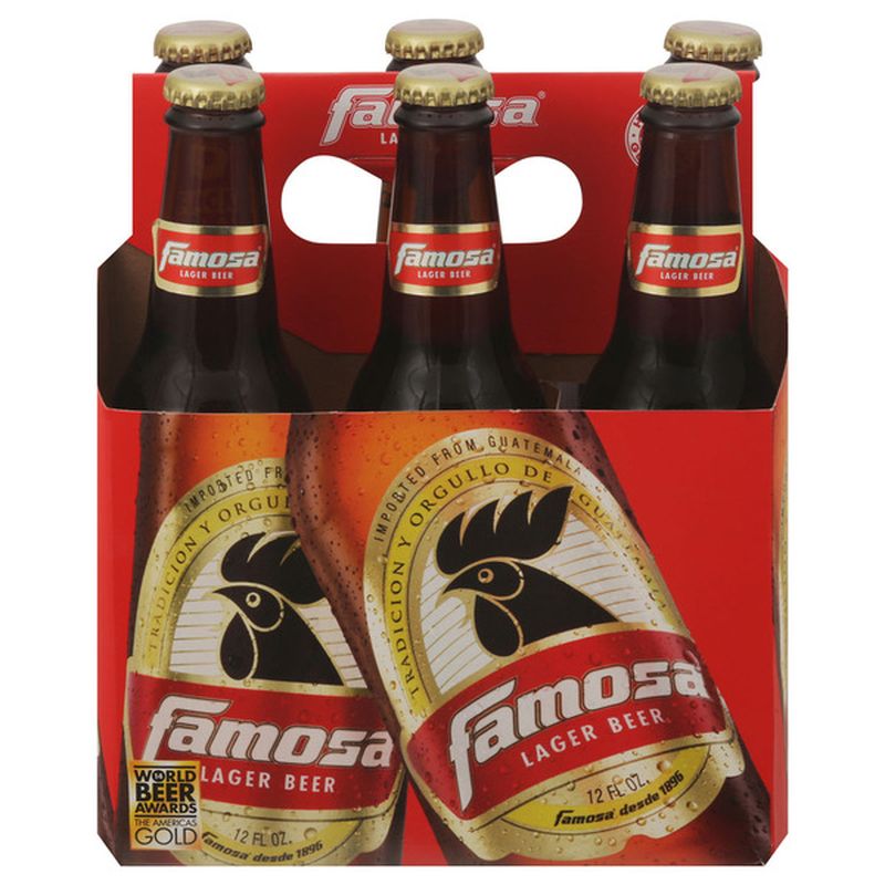 Famosa Beer, Lager 6/12 oz bottles | Wegmans