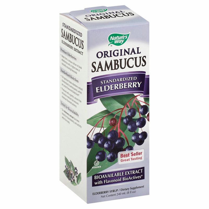 Nature's Way Delicious black elderberry syrup for traditional immune ...