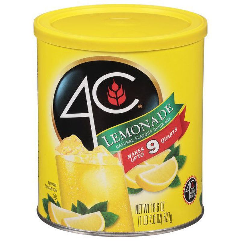 4C Foods Drink Mix, Lemonade | Wegmans